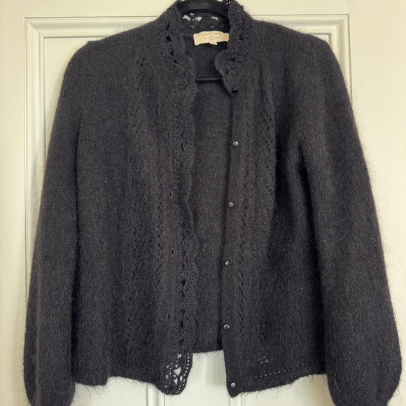 Sezane | Sweaters | Sezane Angie Cardigan In Black Xs | Poshmark